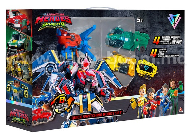 EU580810A Set Dinoster Quick Switching în Moldova, Chișinau - Baby-Boom.md